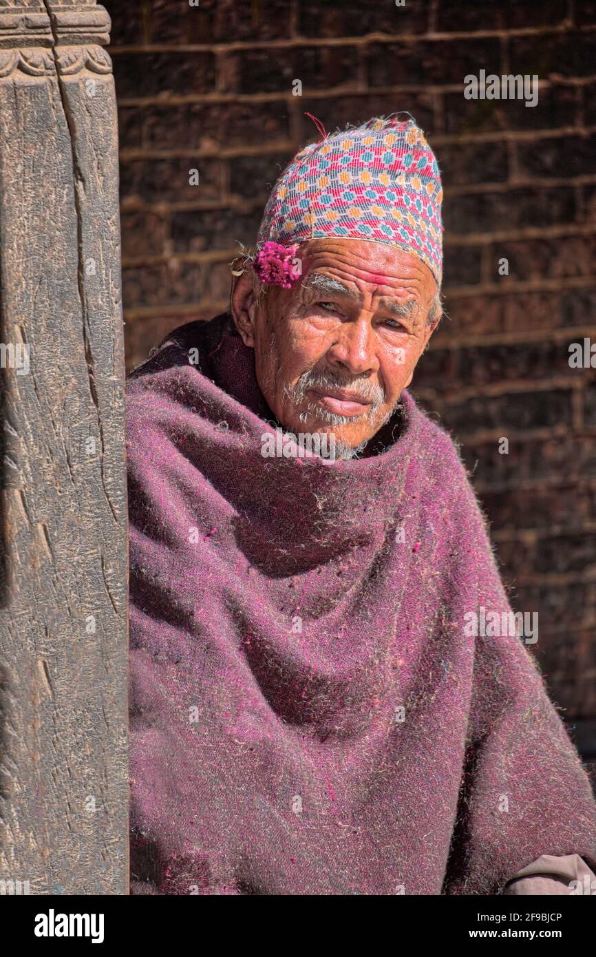 Faces of Nepal Taken @Kathmandu, Nepal Stock Photo - Alamy