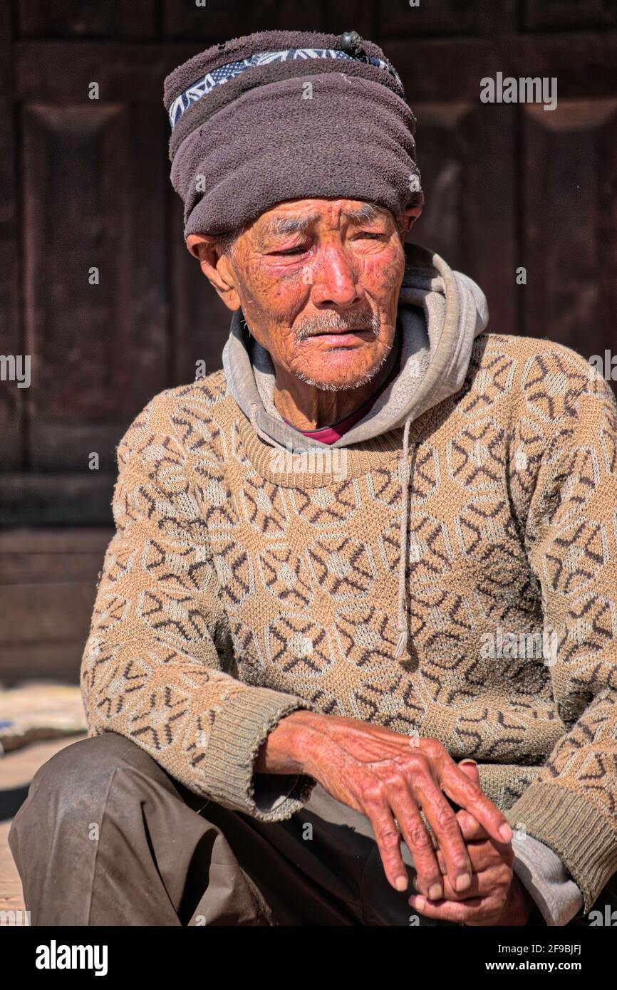 Faces of Nepal Taken @Kathmandu, Nepal Stock Photo - Alamy