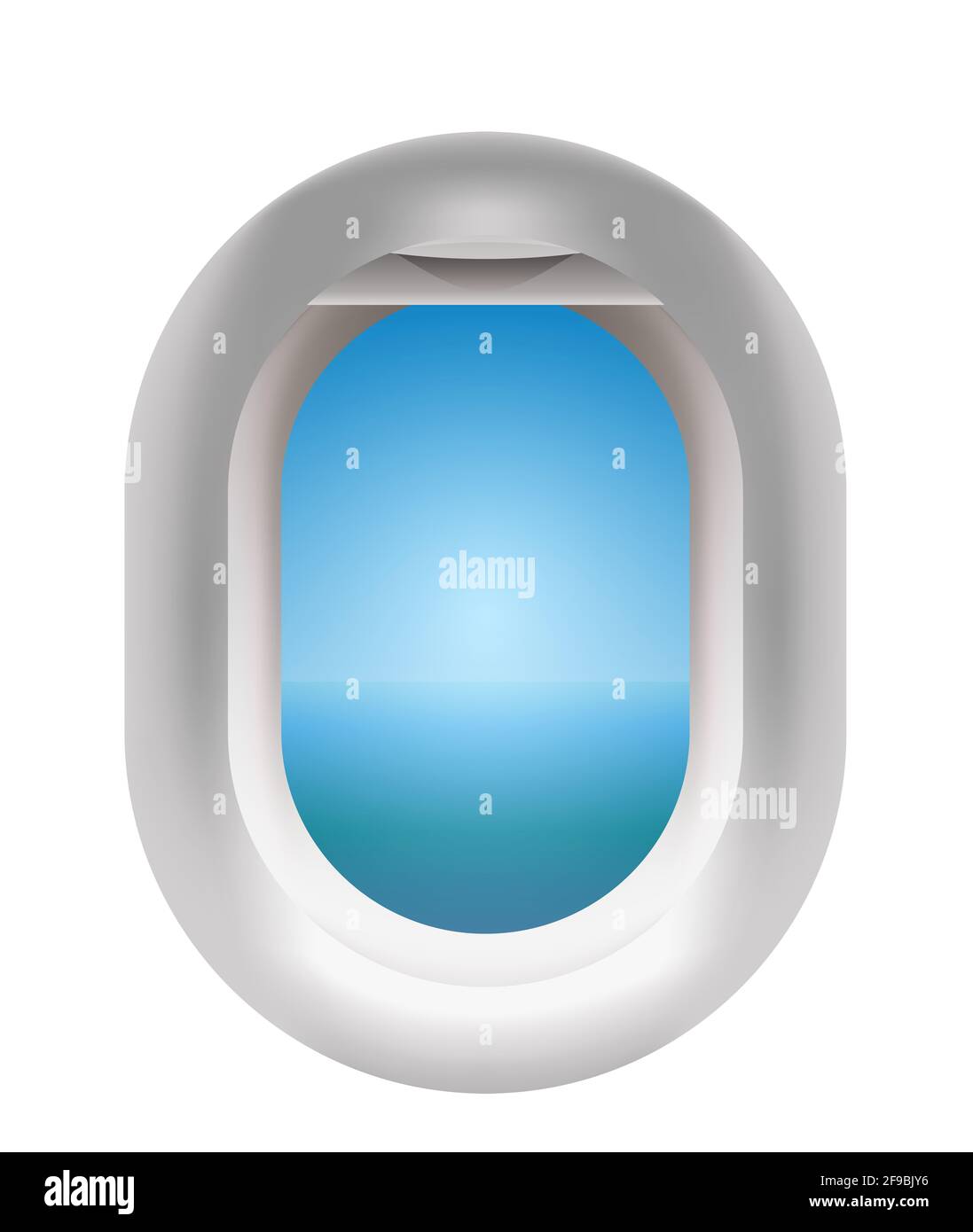 Airplane cabin window Cut Out Stock Images & Pictures - Alamy
