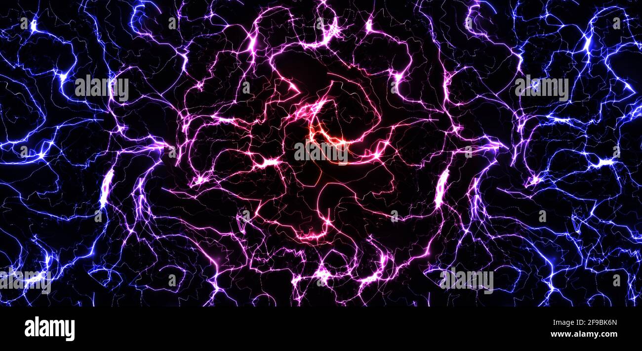Galaxy abstract gradient pattern, Milky Way, electrical discharges ...