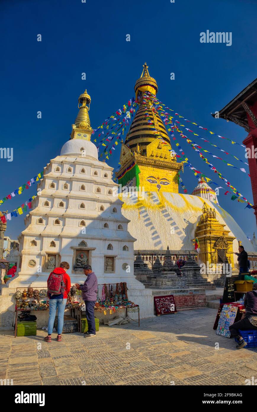 You might not know, but the entire stupa from its massive white dome to ...