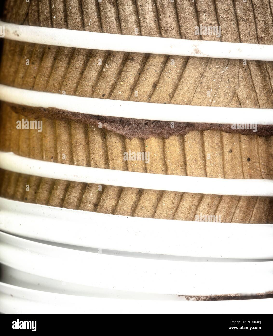 Found still life of discarded drinks containers, symbolising waste ...