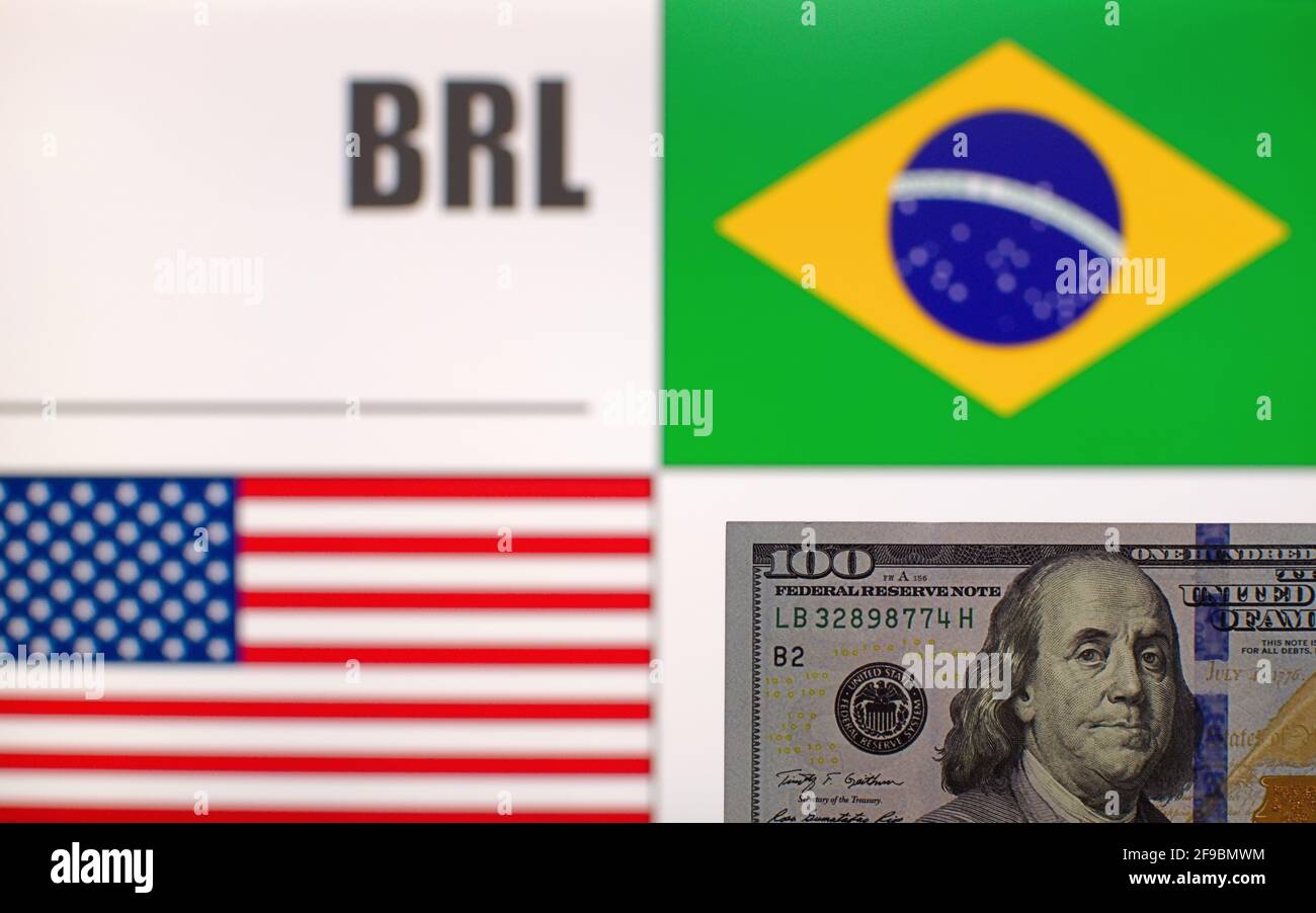 Brazil currency hi-res stock photography and images - Alamy