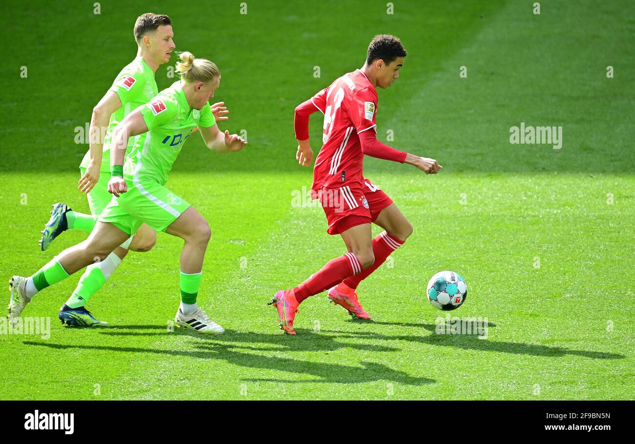 City Of Wolfsburg, Deutschland. 17th Apr, 2021. firo: 17.04.2021 ...