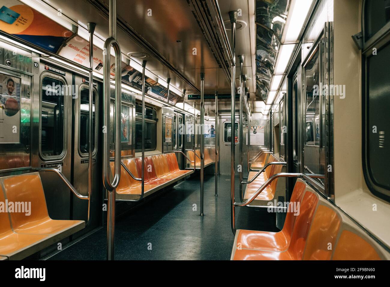 Vintage nyc subway car hi-res stock photography and images - Alamy
