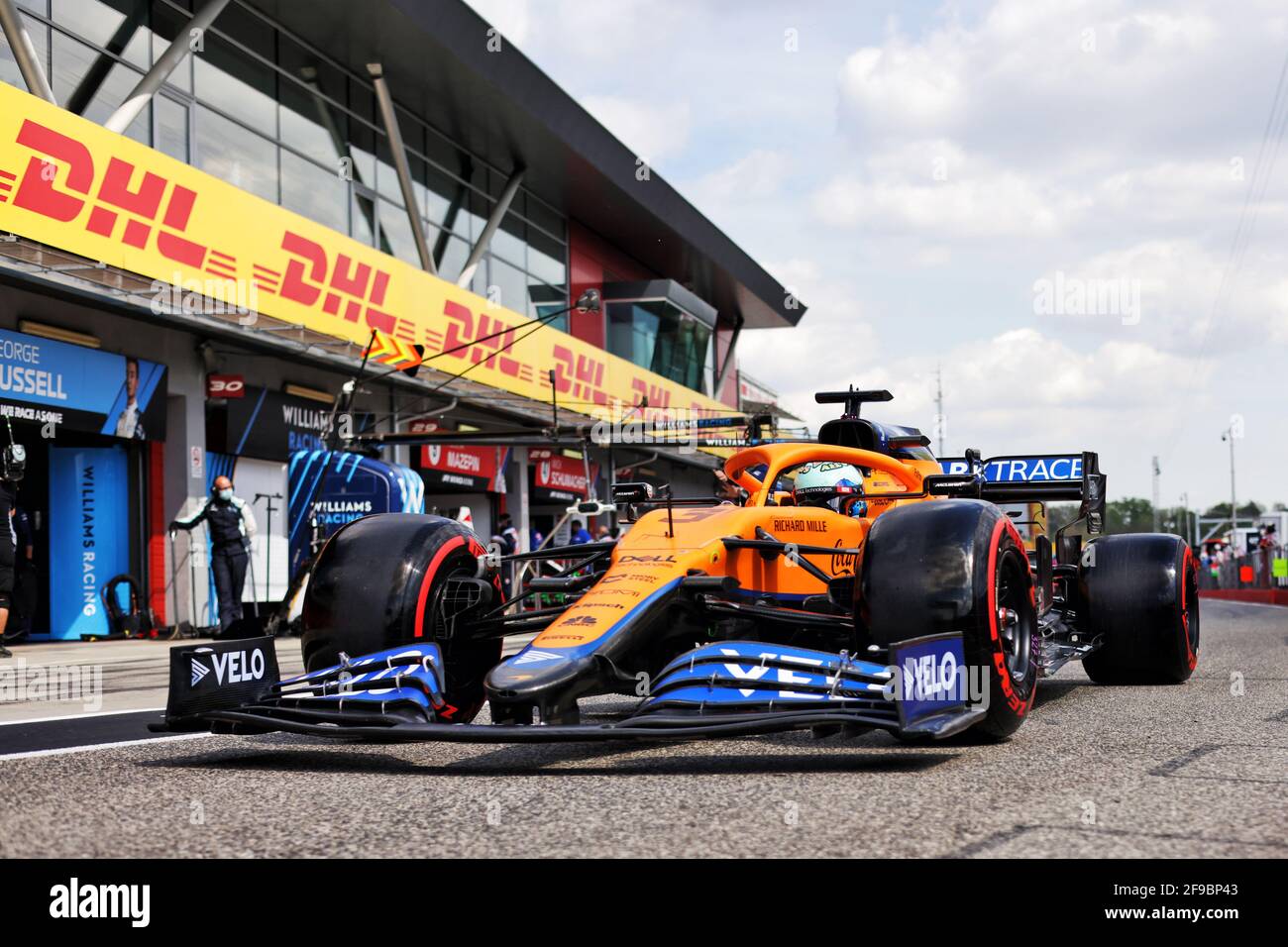 Daniel Ricciardo (AUS) McLaren MCL35M. Emilia Romagna Grand Prix ...