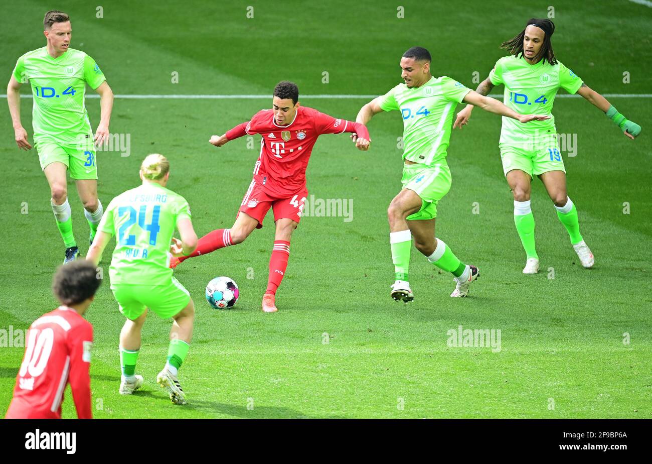 City Of Wolfsburg, Deutschland. 17th Apr, 2021. firo: 17.04.2021 ...