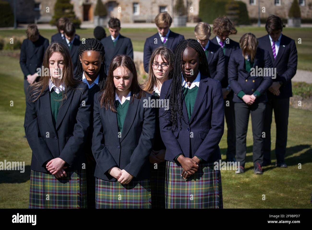 Gordonstoun school pupils hi-res stock photography and images - Alamy