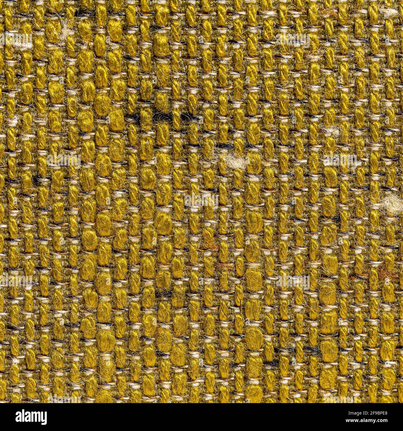 Rustic canvas fabric texture in dark yellow woven color Stock Photo - Alamy