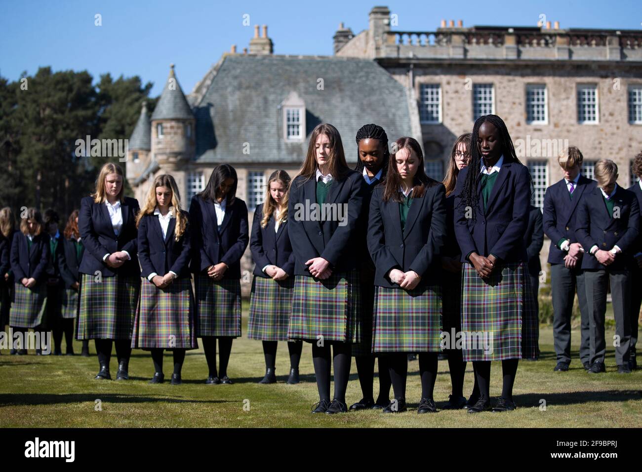 Gordonstoun school pupils hi-res stock photography and images - Alamy