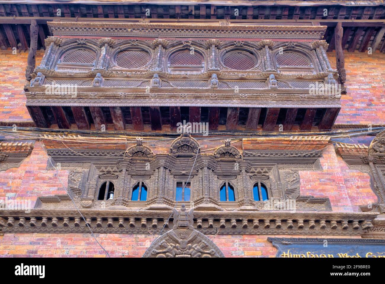 Nepalese wood carvings hi-res stock photography and images - Alamy