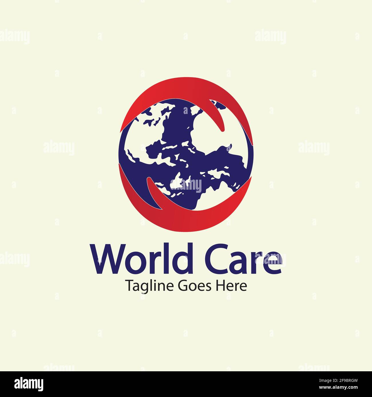 World Care Logo Template Design Vector, Emblem, Design Concept ...