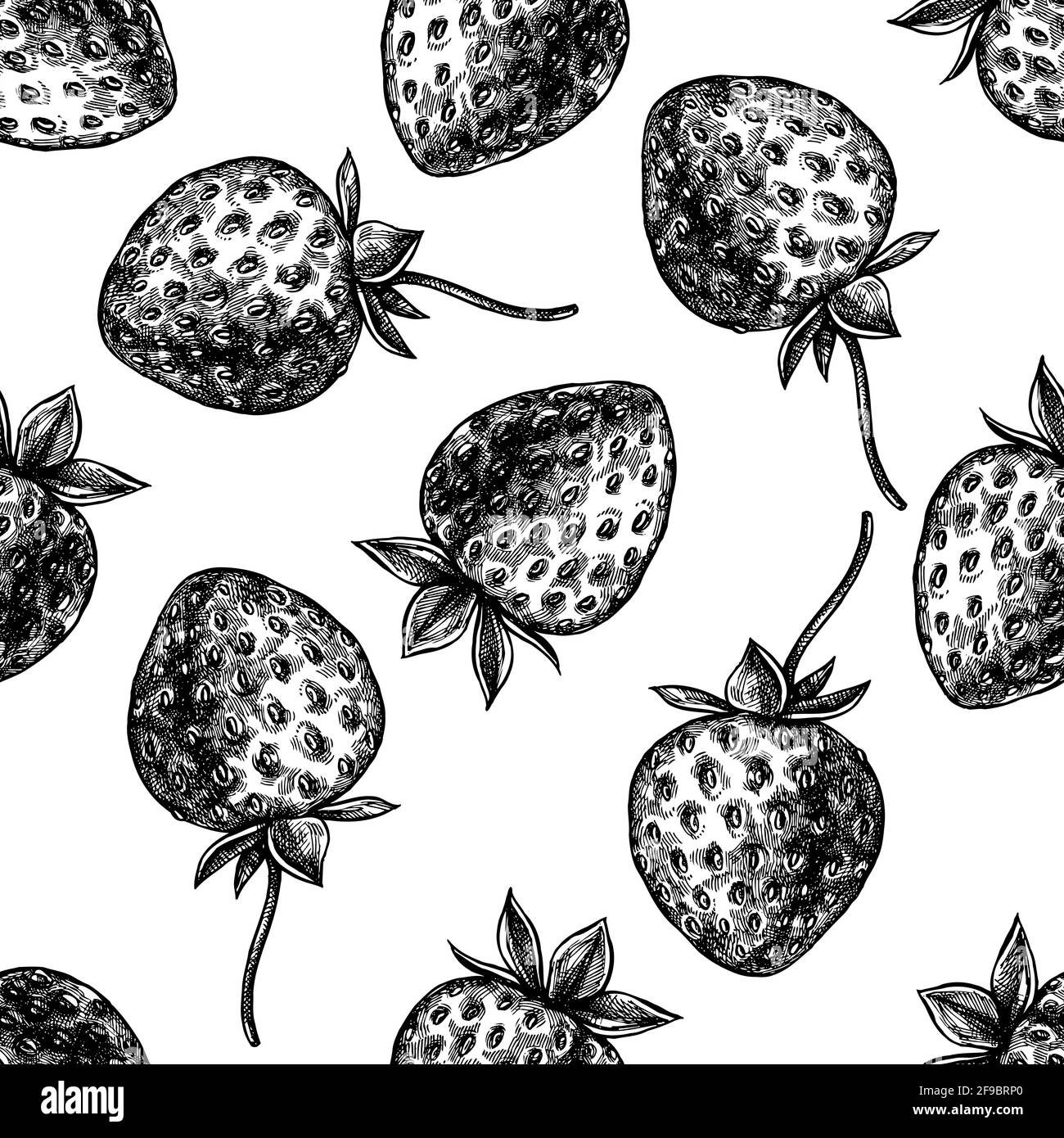 White strawberry flower Black and White Stock Photos & Images - Alamy