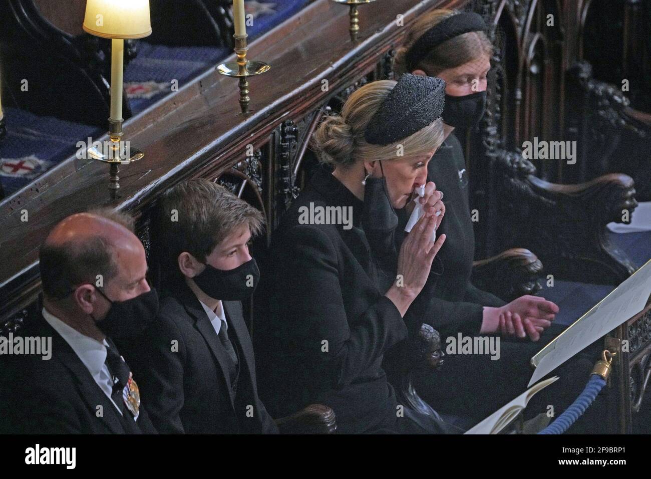 The Earl of Wessex, James Viscount Severn, The Countess of Wessex and ...