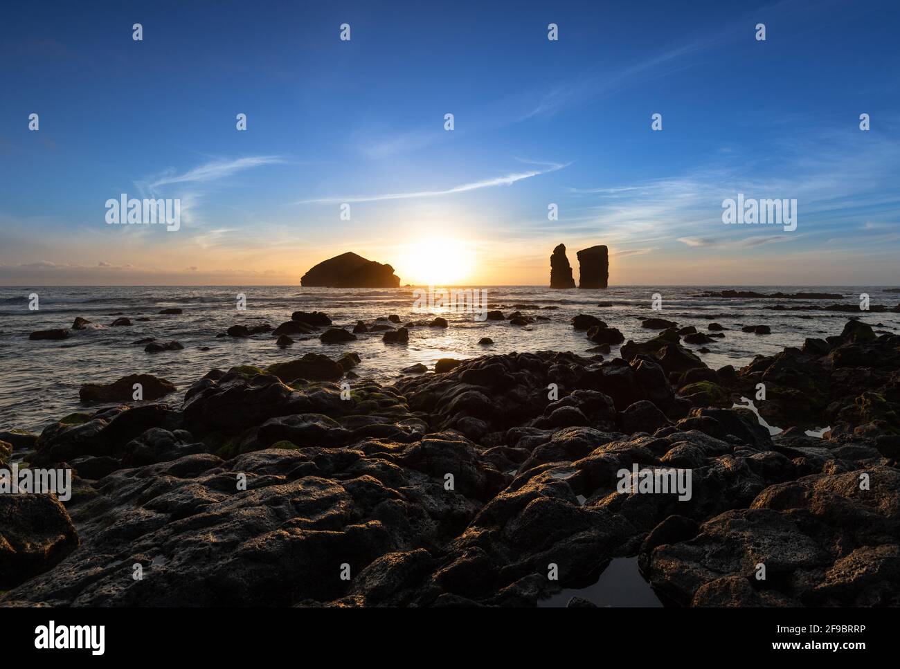 Mosteiros sunset hi-res stock photography and images - Alamy
