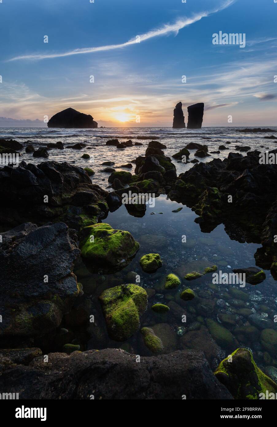 Mosteiros sunset hi-res stock photography and images - Alamy