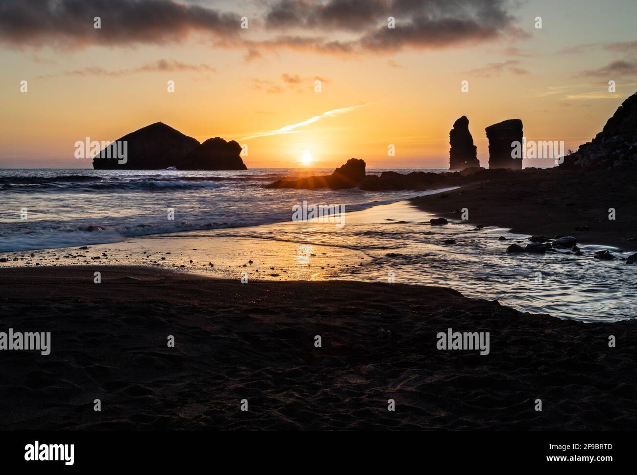 Mosteiros sunset hi-res stock photography and images - Alamy