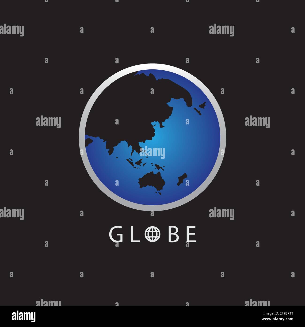 Globe map round earth logo vector image,Vector earth globes isolated on ...