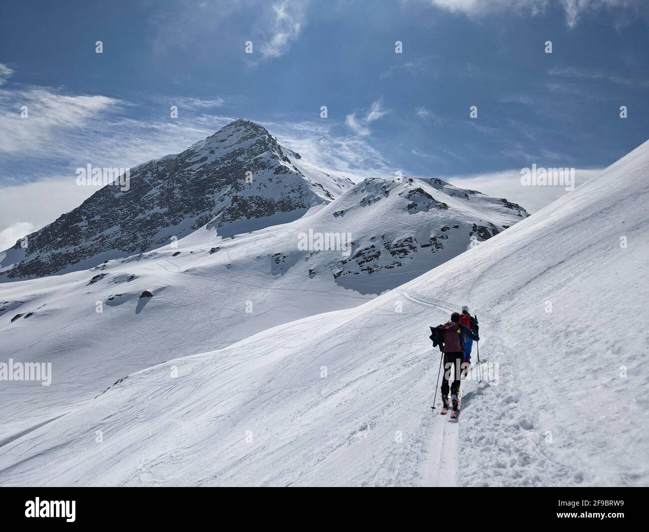 great ski tour on the fanellhorn with great views of the surrounding ...