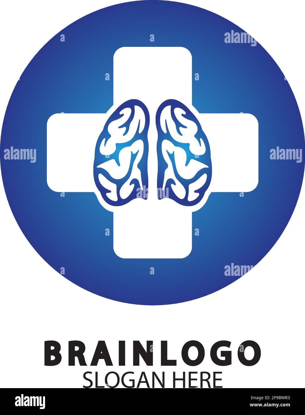 Brain logo designs concept vector, Health Brain Pulse logo, Brain care ...