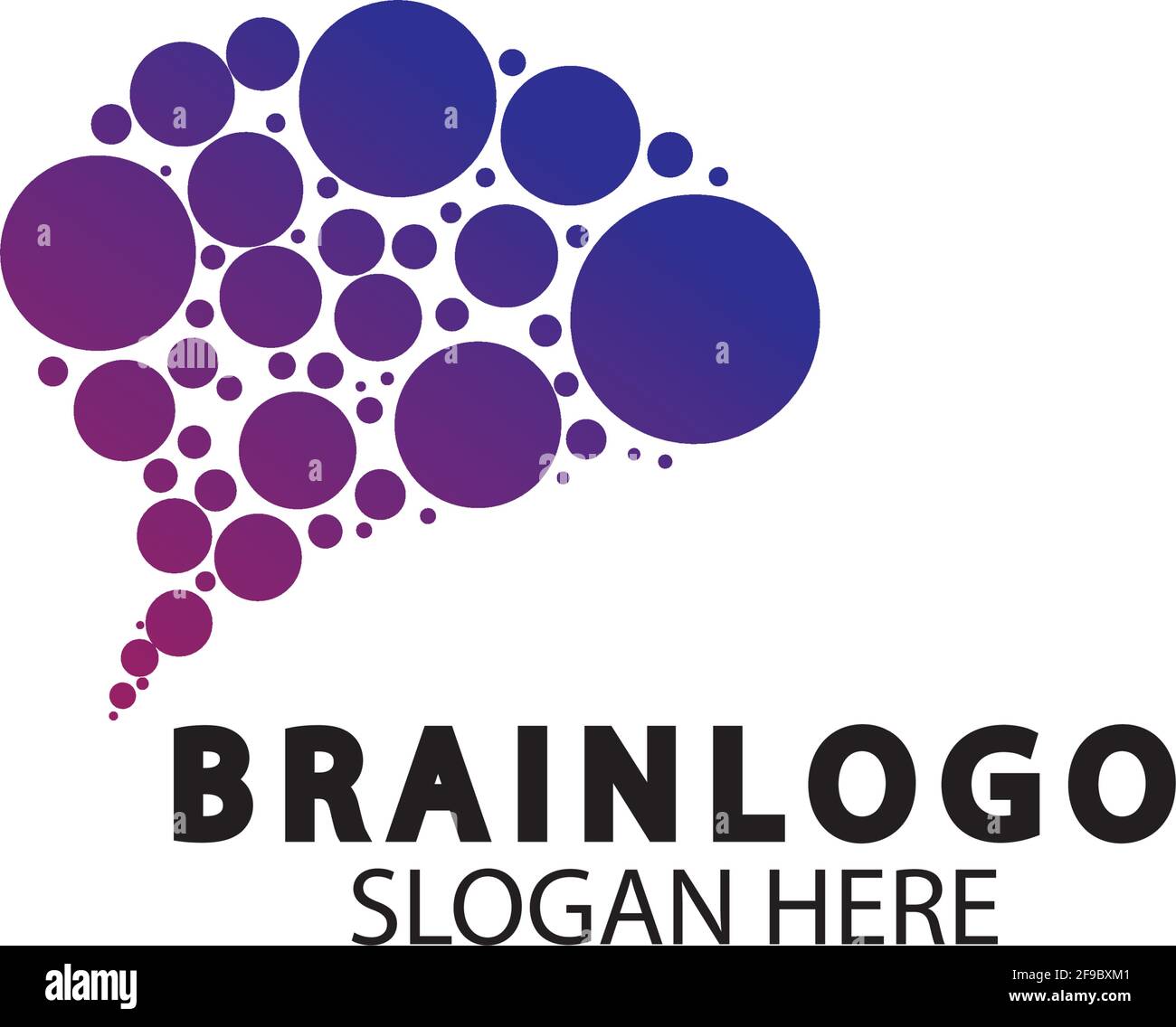 Brain logo designs concept vector, Health Brain Pulse logo, Brain care ...