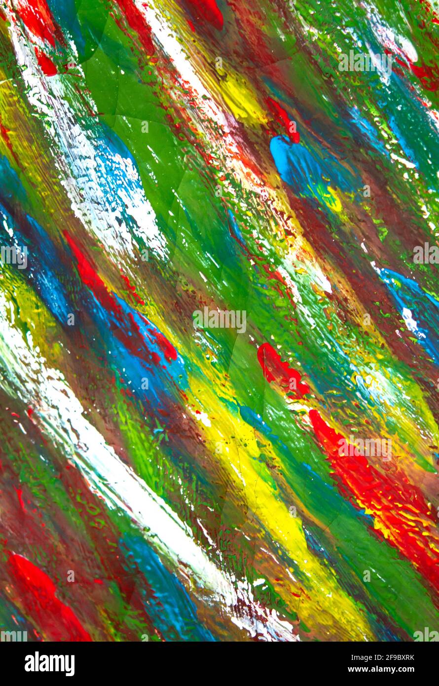 Rainbow of colored lines hi-res stock photography and images - Alamy