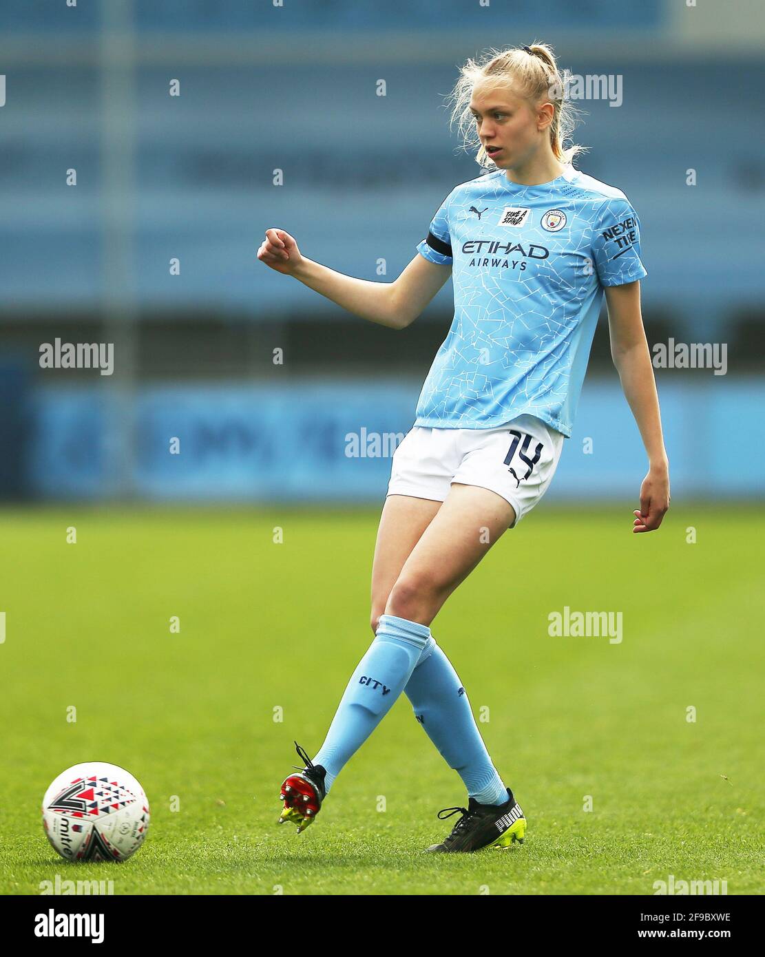 Manchester City's Esme Morgan during the Vitality Women's FA Cup fourth ...