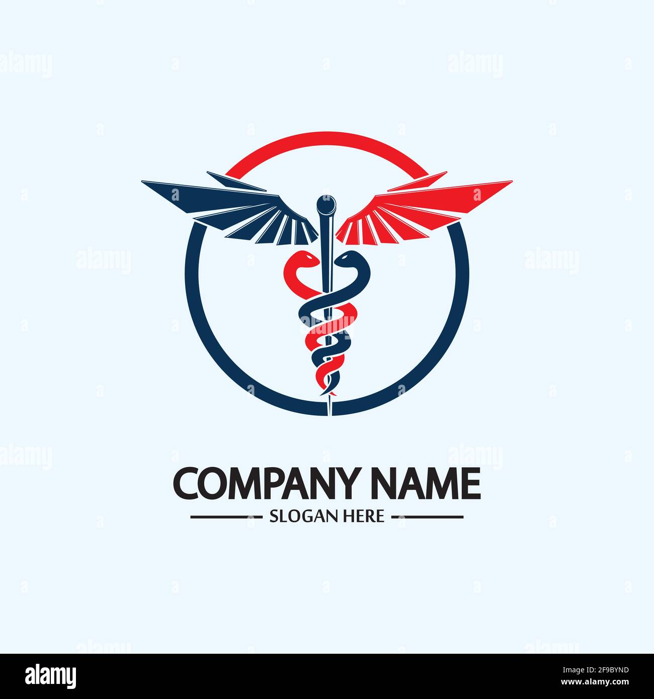 Caduceus, Caduceus logo icon for Medical healthcare conceptual vector ...