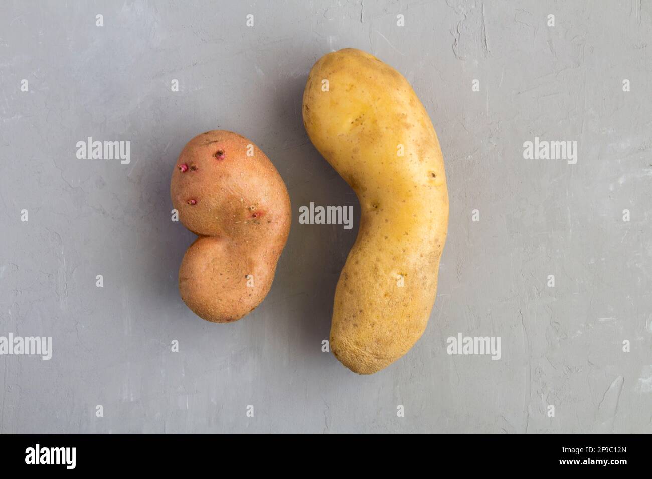 Curved potatoes hi-res stock photography and images - Alamy