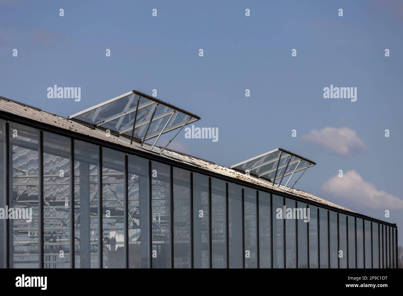Greenhouse windows open hi-res stock photography and images - Alamy