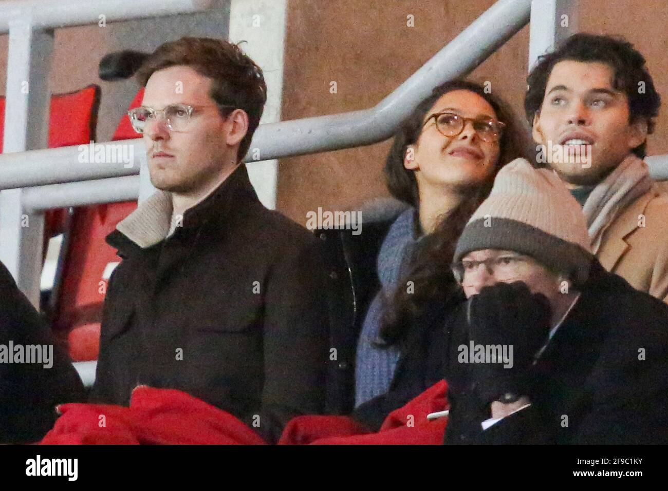 Sunderland Owner, Kyril Louis-Dreyfus is seen with Alexandra Nowikovsky ...