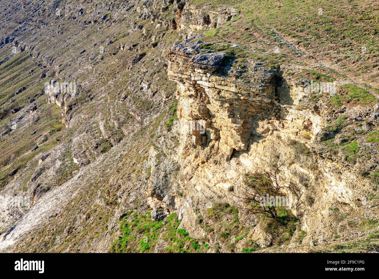 Rock climbing view top cliff crag hi-res stock photography and images ...
