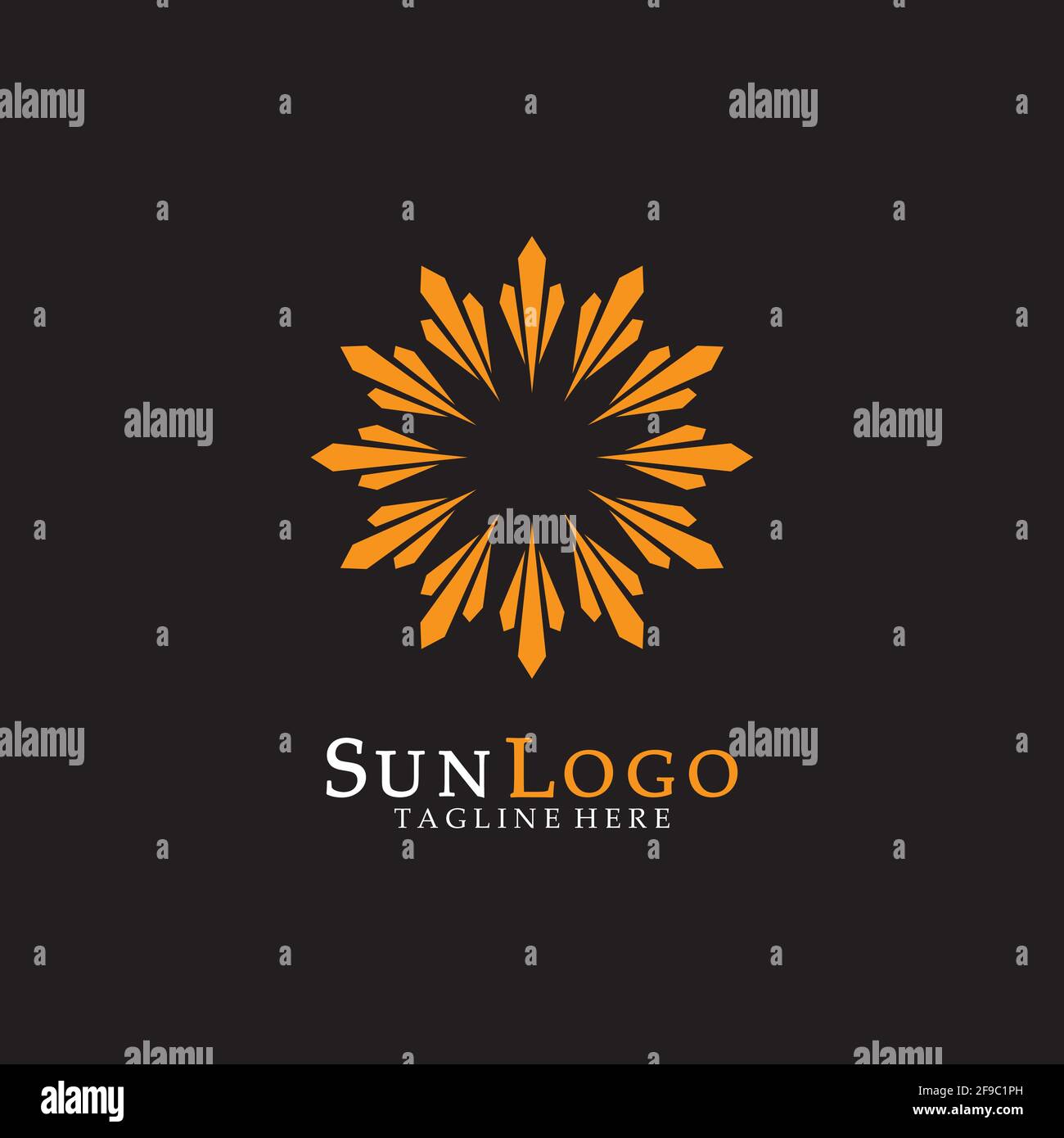 Sun Vector illustration Icon Logo Template design Stock Vector Image ...