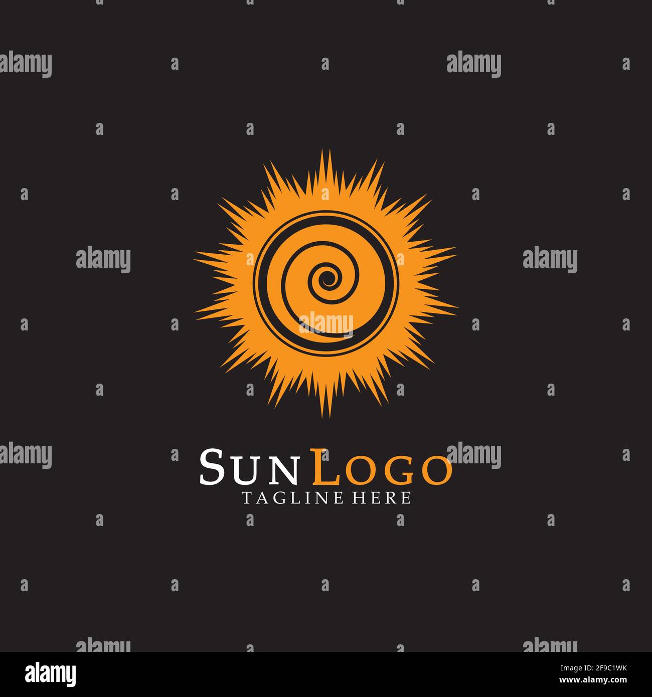 Sun Vector illustration Icon Logo Template design Stock Vector Image ...