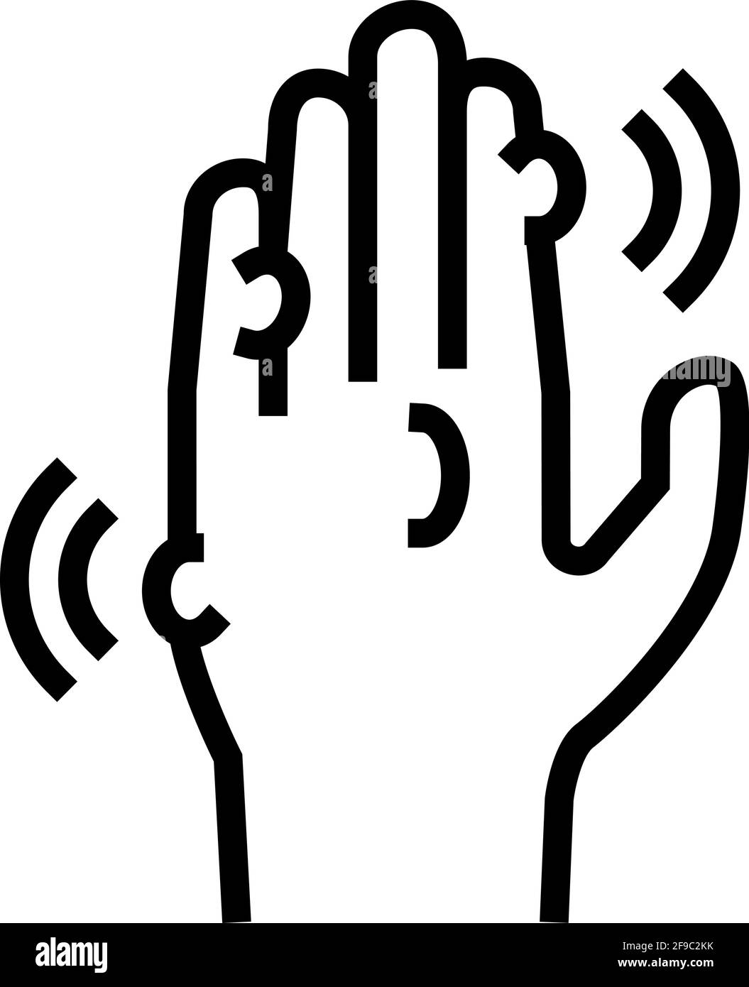 warts disease line icon vector illustration Stock Vector Image & Art ...