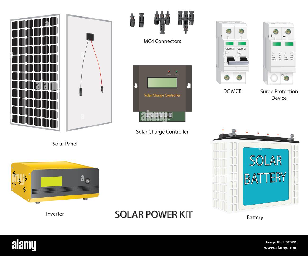 Sunpower Stock Vector Images - Alamy