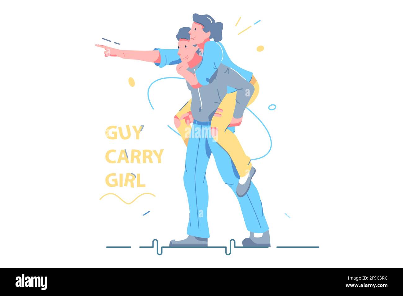 Strong together design Stock Vector Images - Alamy