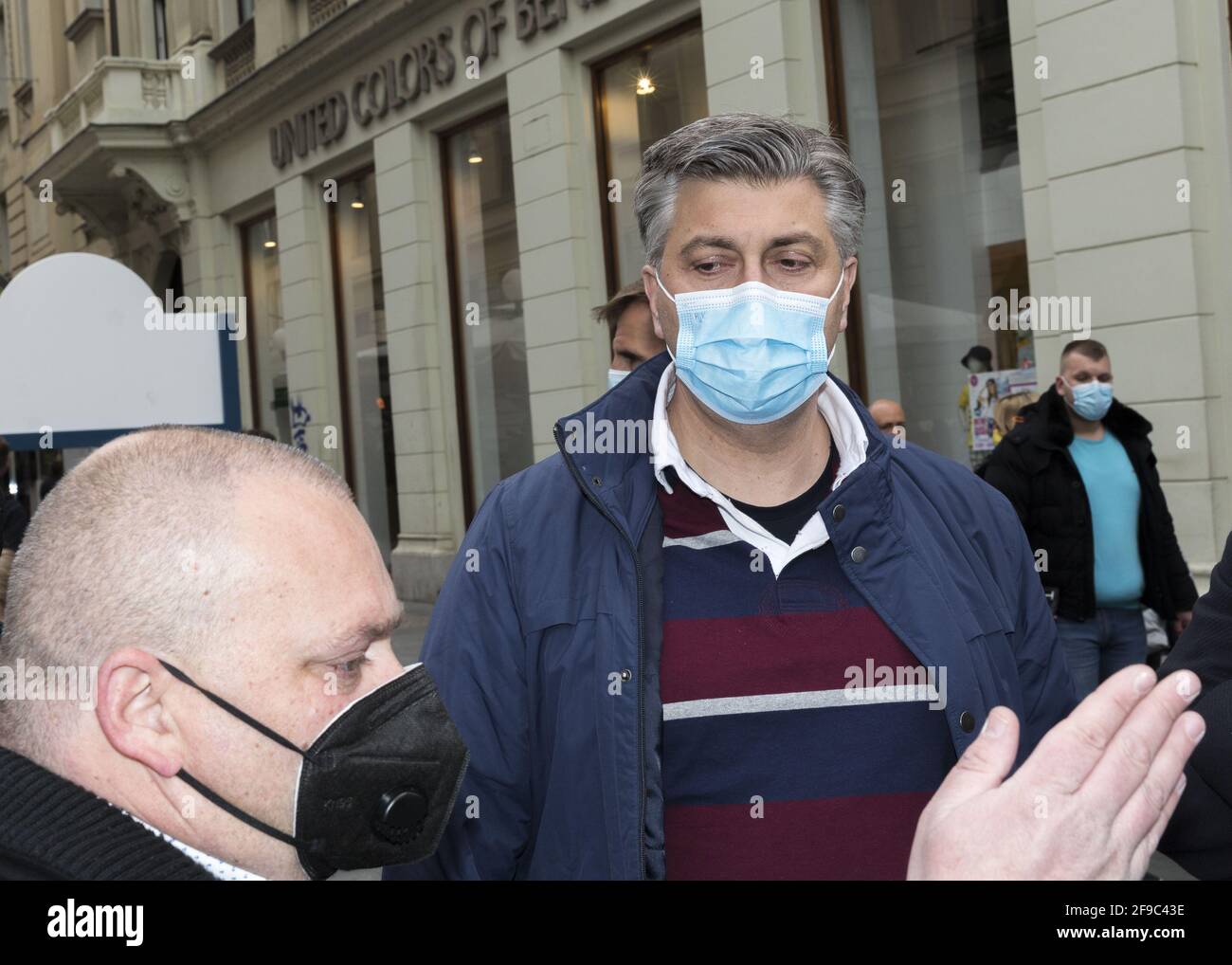 Croatian Prime minister Andrej Plenkovic Stock Photo - Alamy