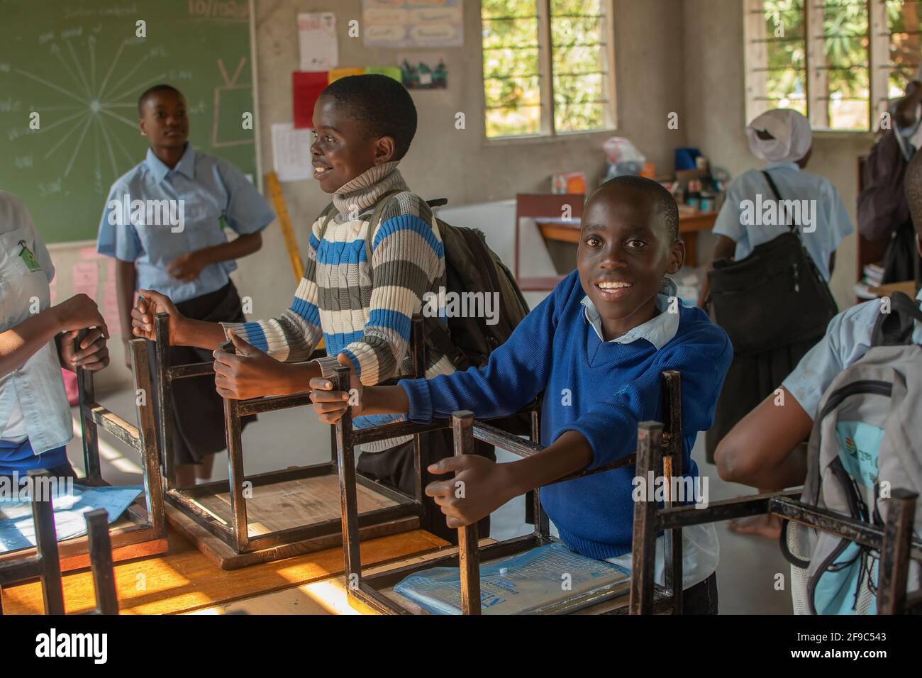 Black students hi-res stock photography and images - Alamy