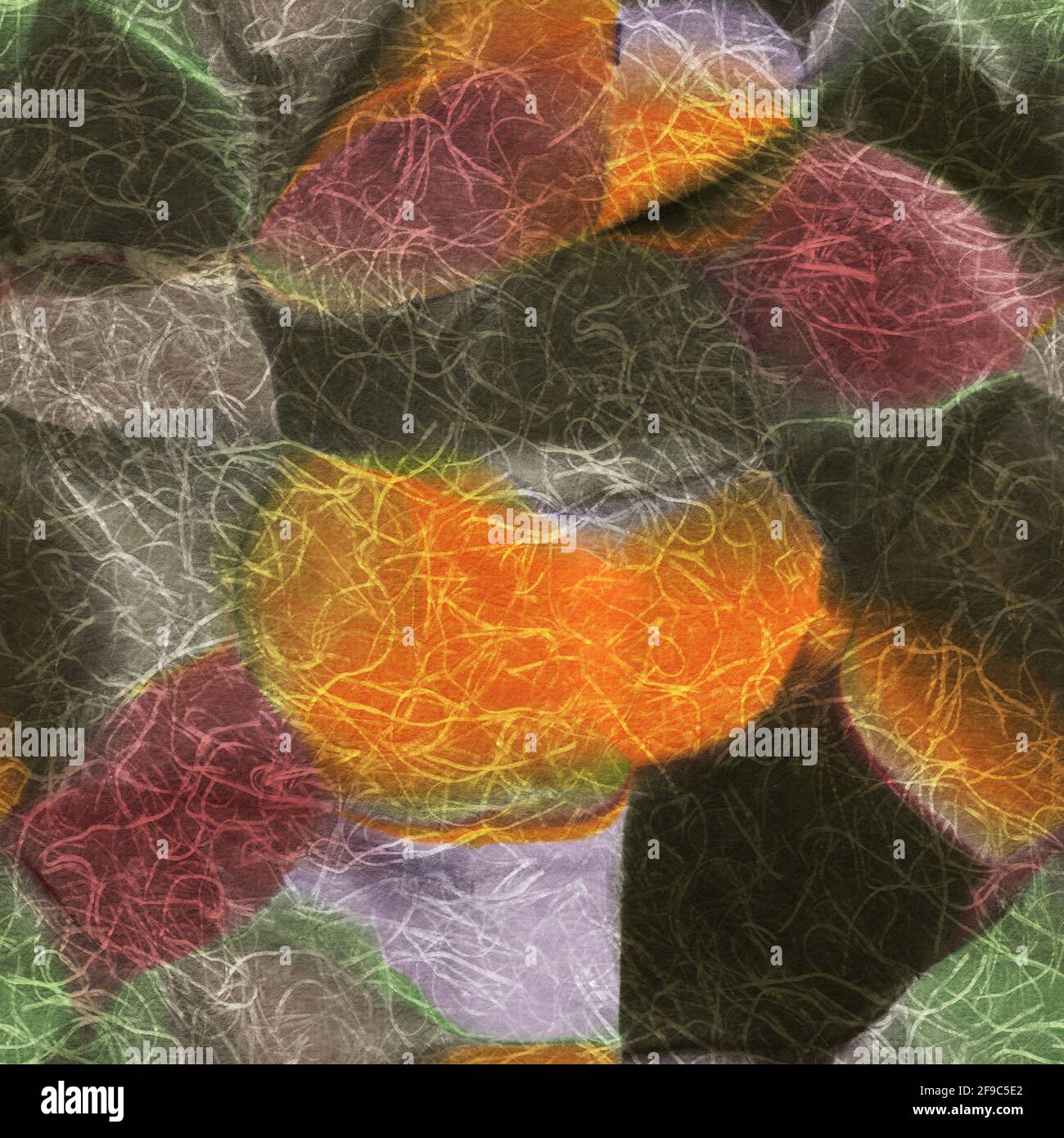 Seamless abstract blobs of color paper texture Stock Photo - Alamy