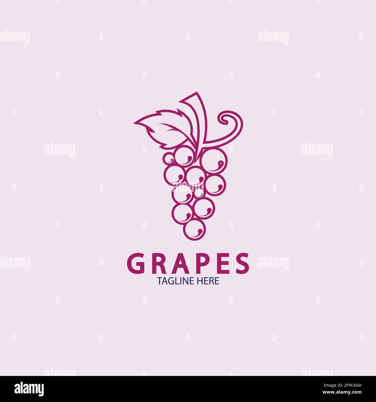 Concord grape Stock Vector Images - Alamy