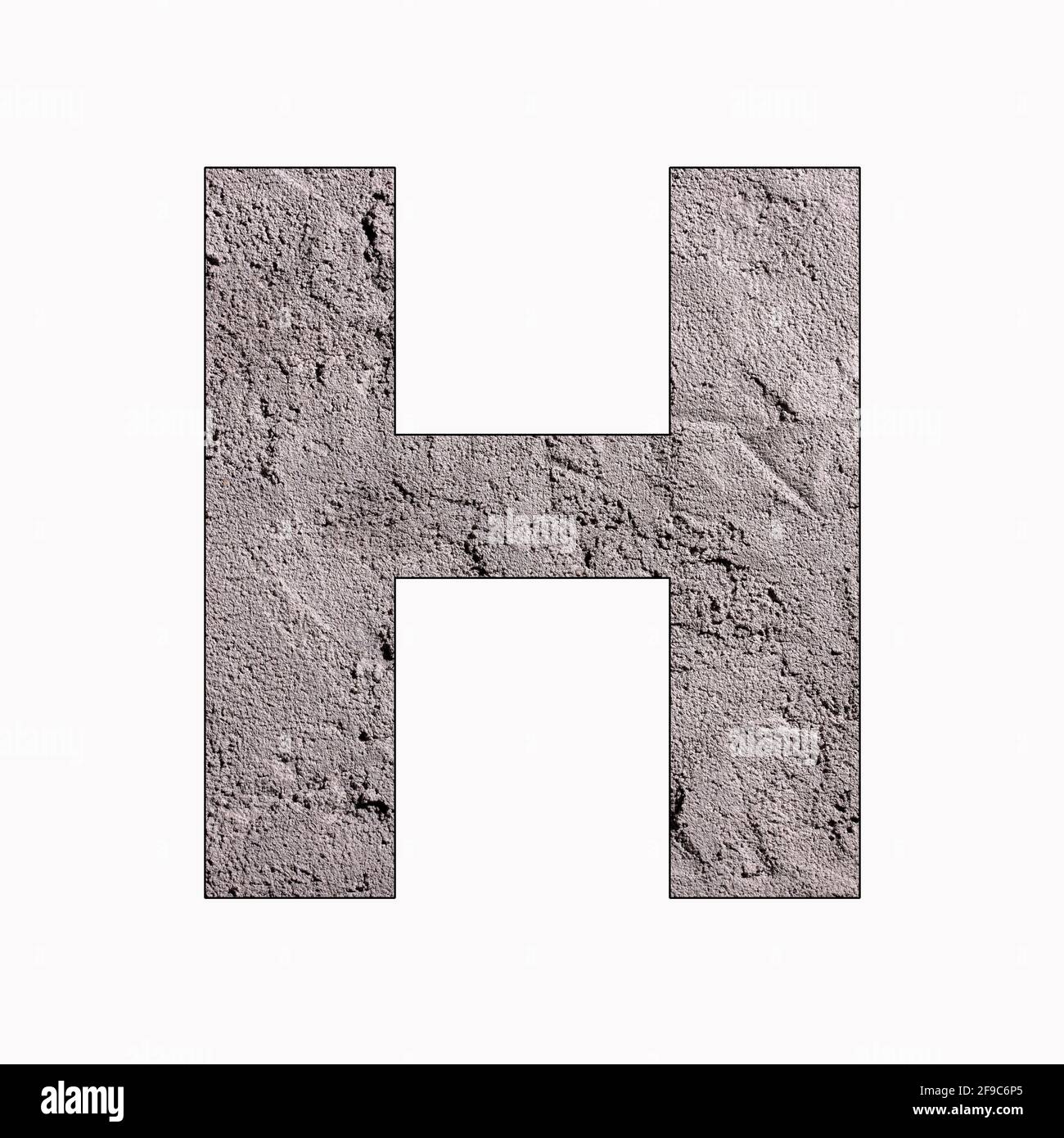 Letter h on wall hi-res stock photography and images - Alamy