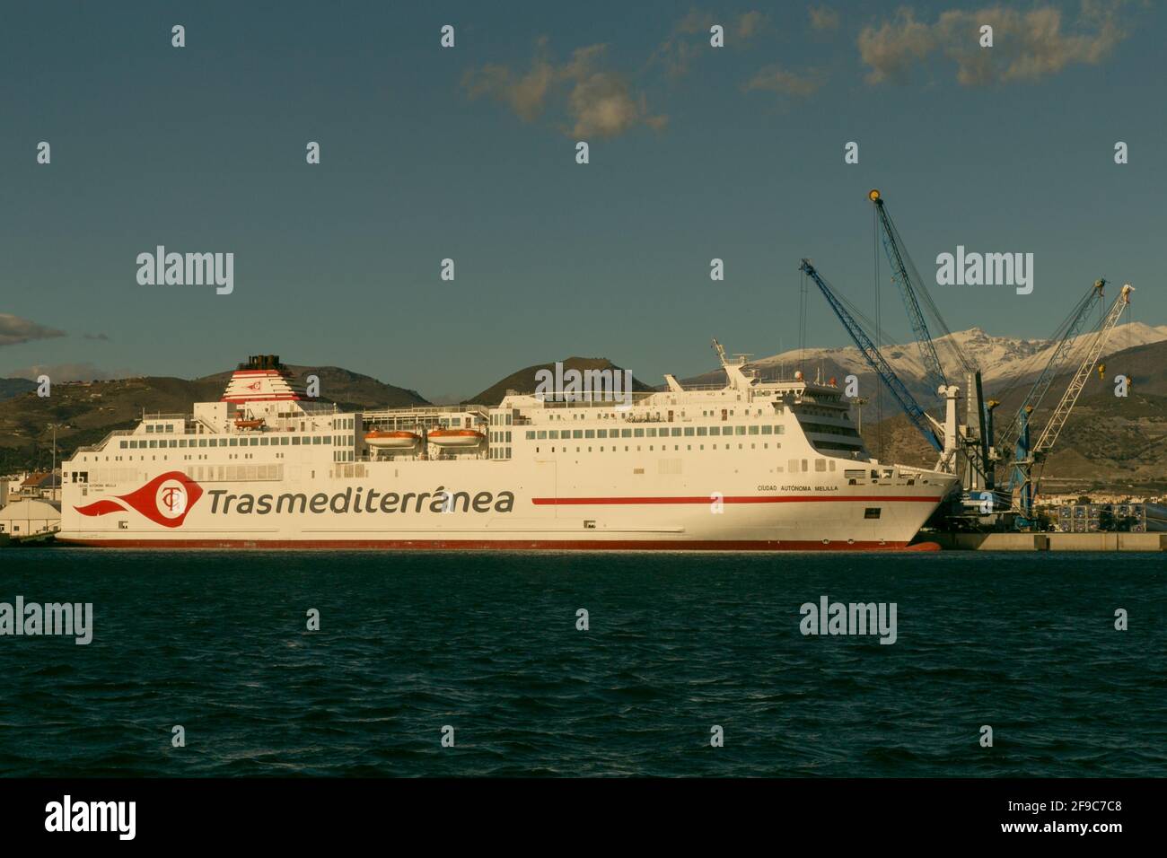 Ferry trasmediterranea hi-res stock photography and images - Alamy