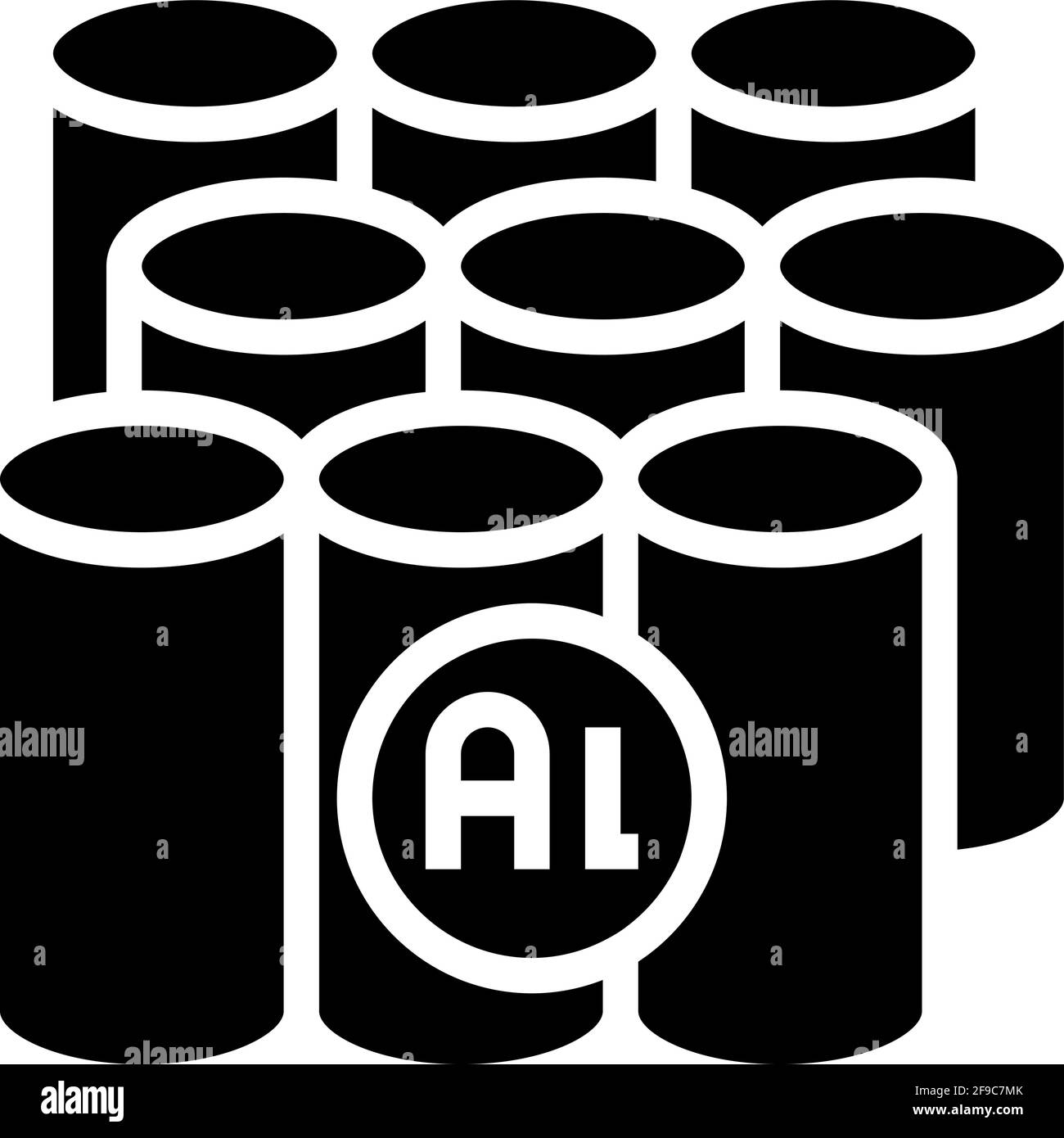 Aluminium processing plant Stock Vector Images - Alamy
