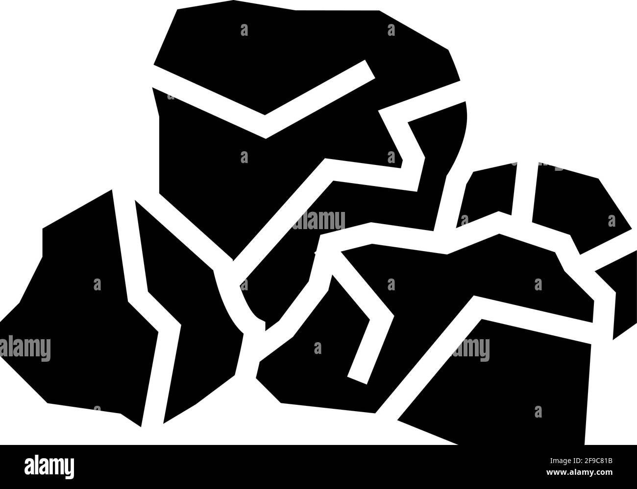 bauxite aluminium production line icon vector illustration Stock Vector ...