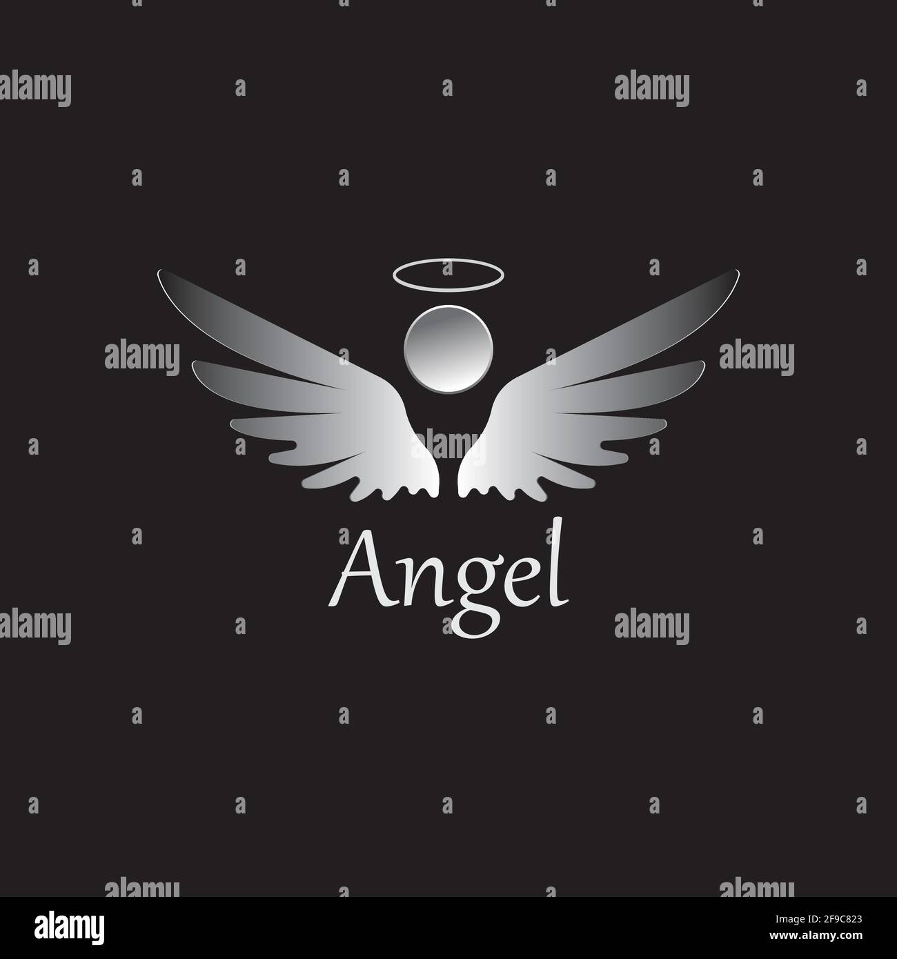 Angel emblem passion Stock Vector Images - Alamy