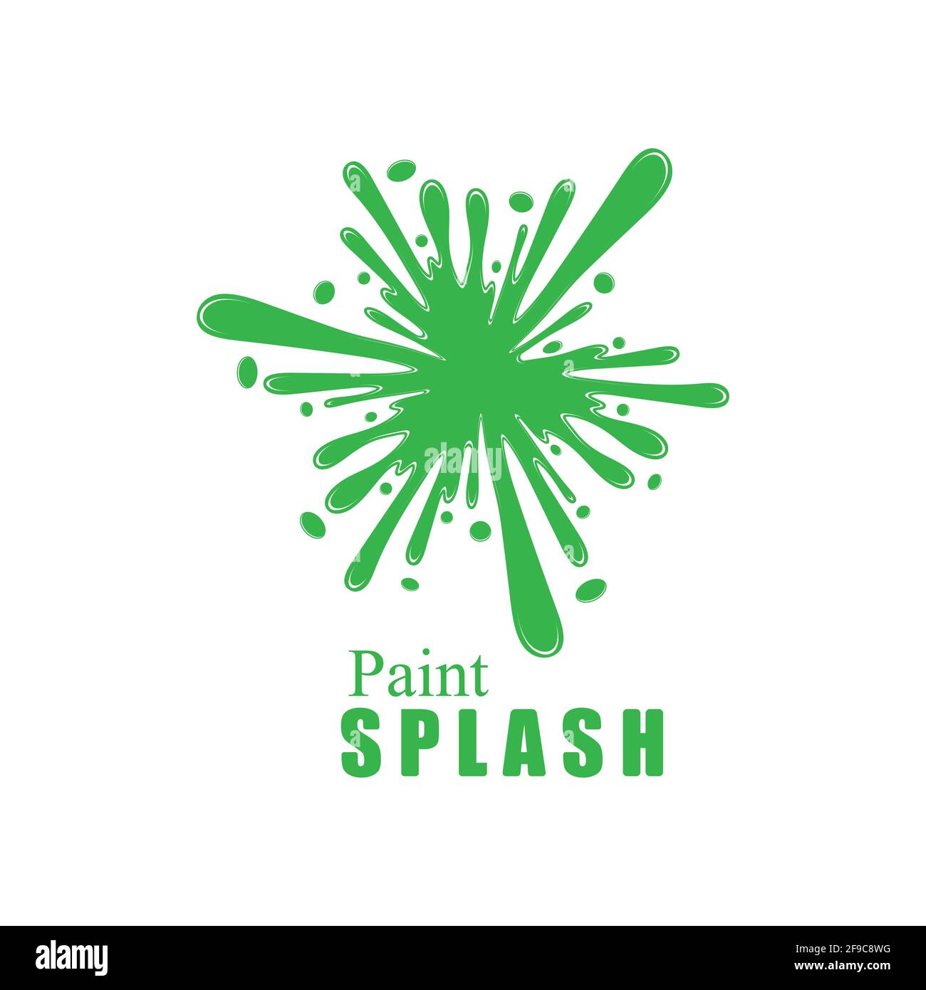 Vector illustration of color paint splashes Stock Vector Image & Art ...