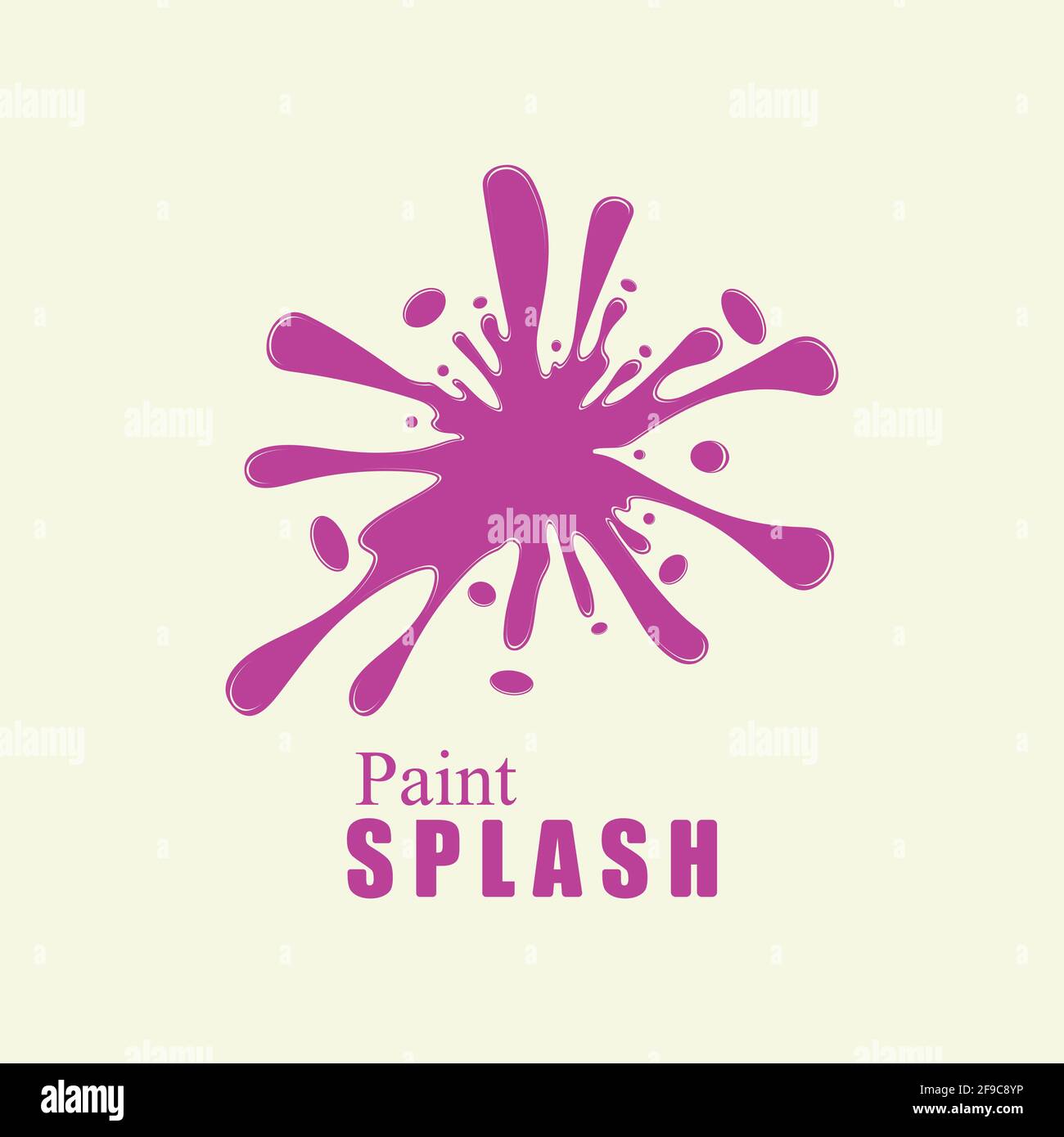 Vector illustration of color paint splashes Stock Vector Image & Art ...
