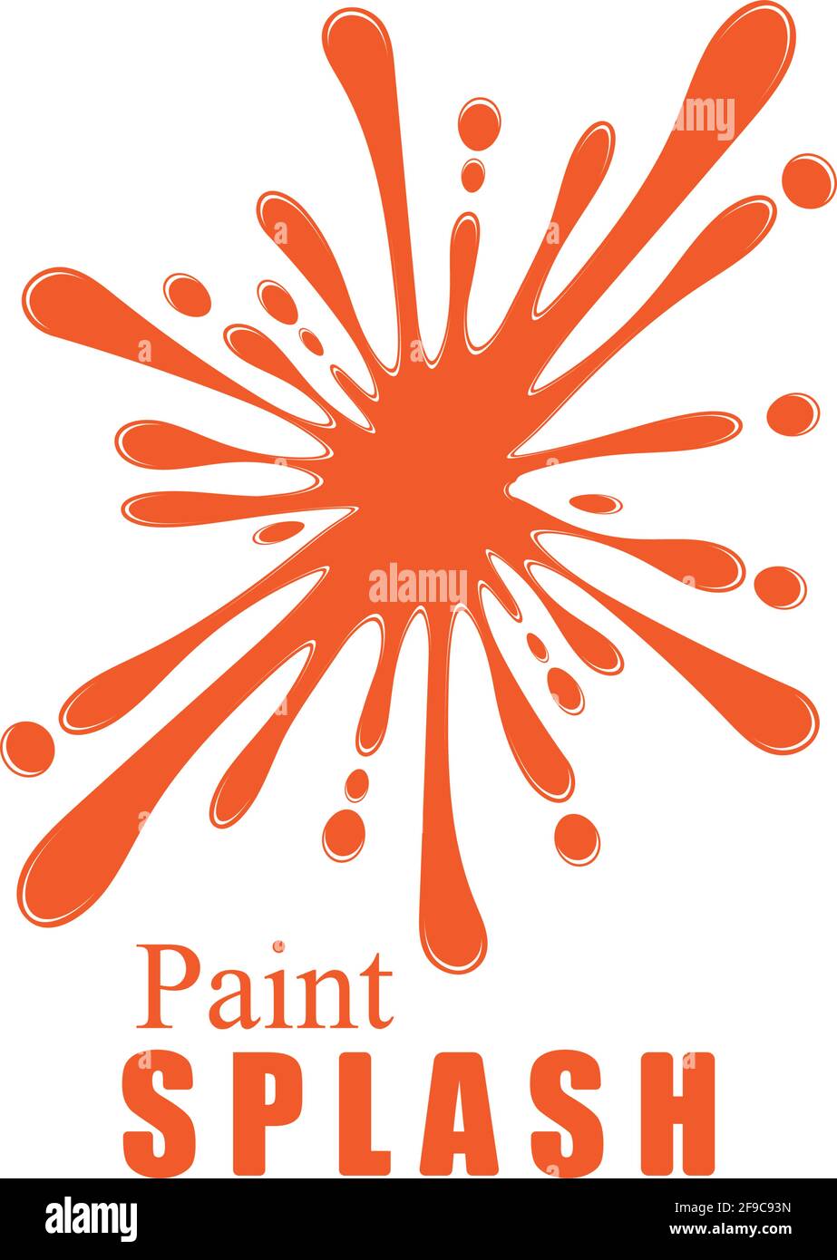 Vector illustration of color paint splashes Stock Vector Image & Art ...
