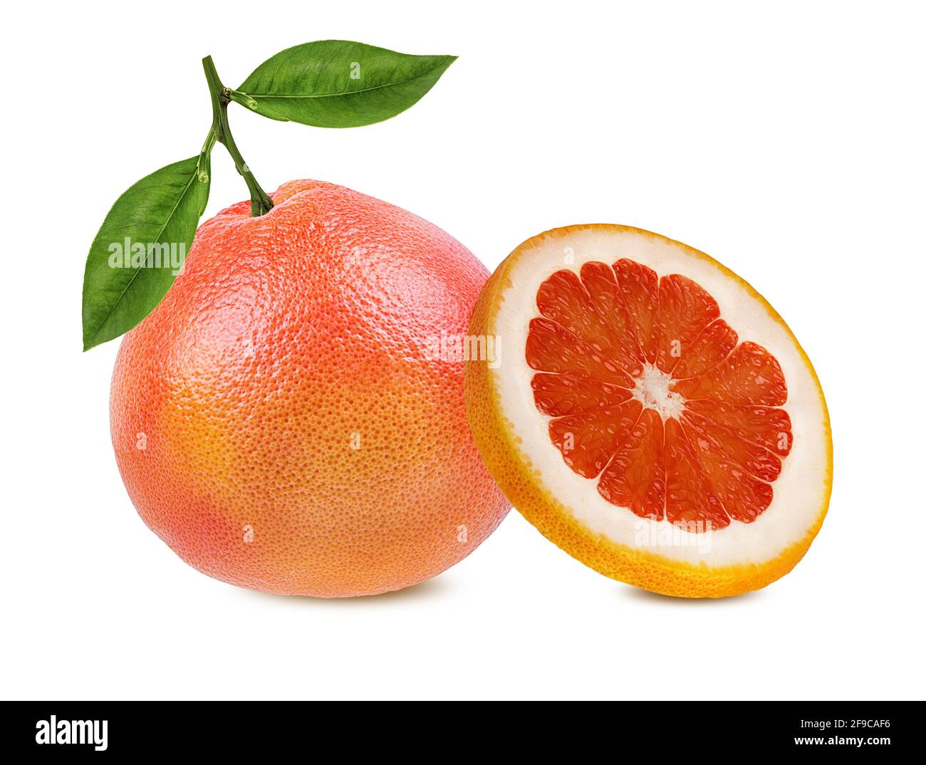 grapefruit isolated on white background Stock Photo - Alamy